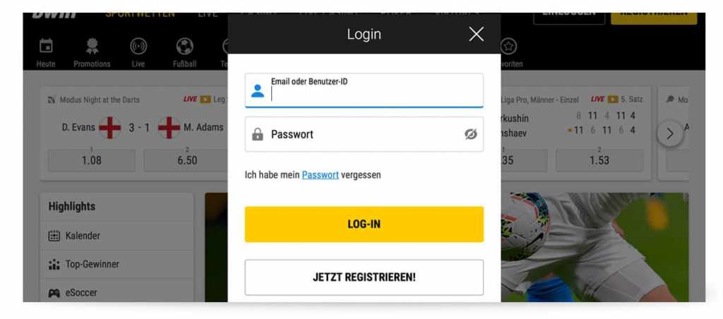 Bwin entrar en Argentina ⚡ Cómo pasar login Bwin